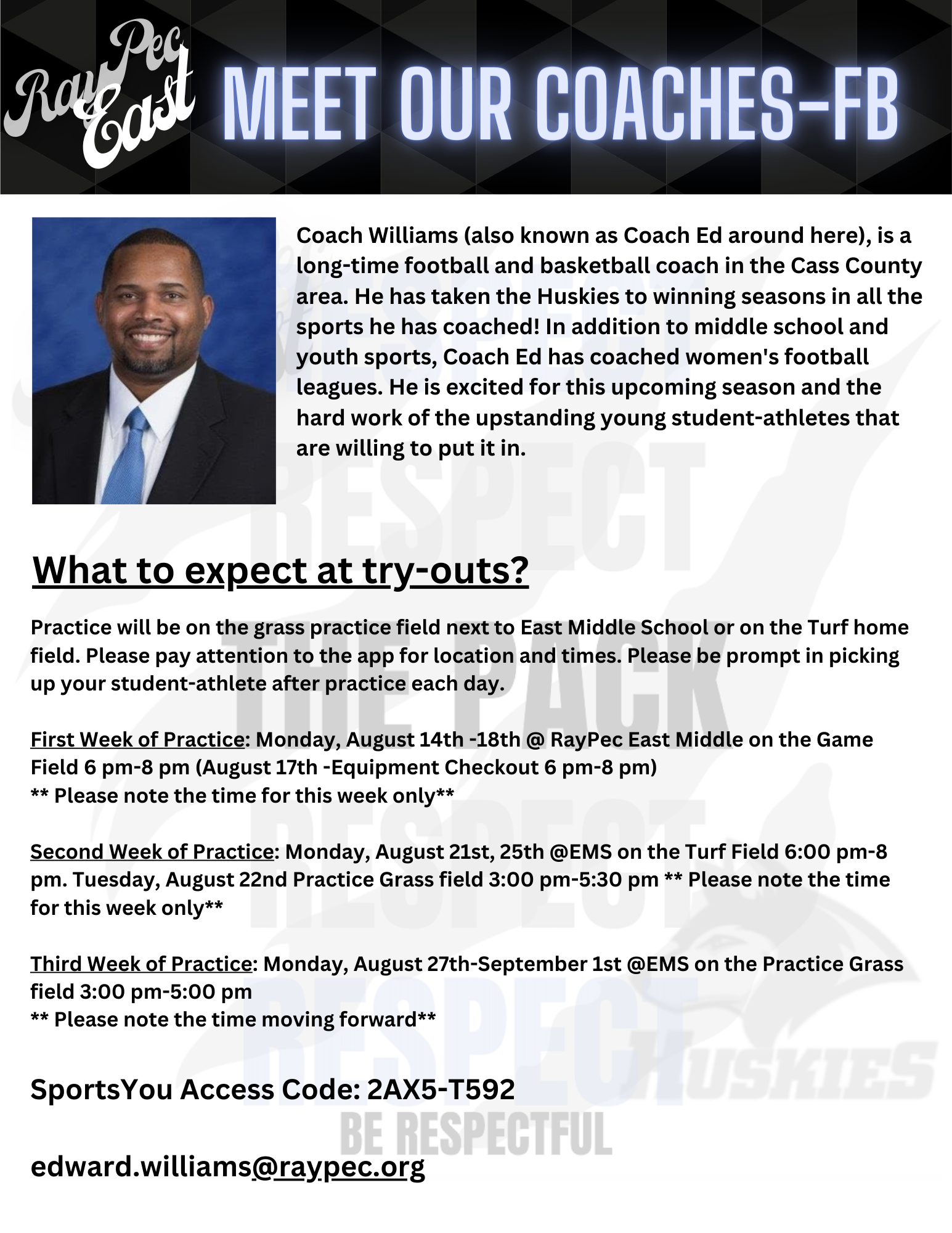 Athletics and Activities | Raymore-Peculiar East Middle School