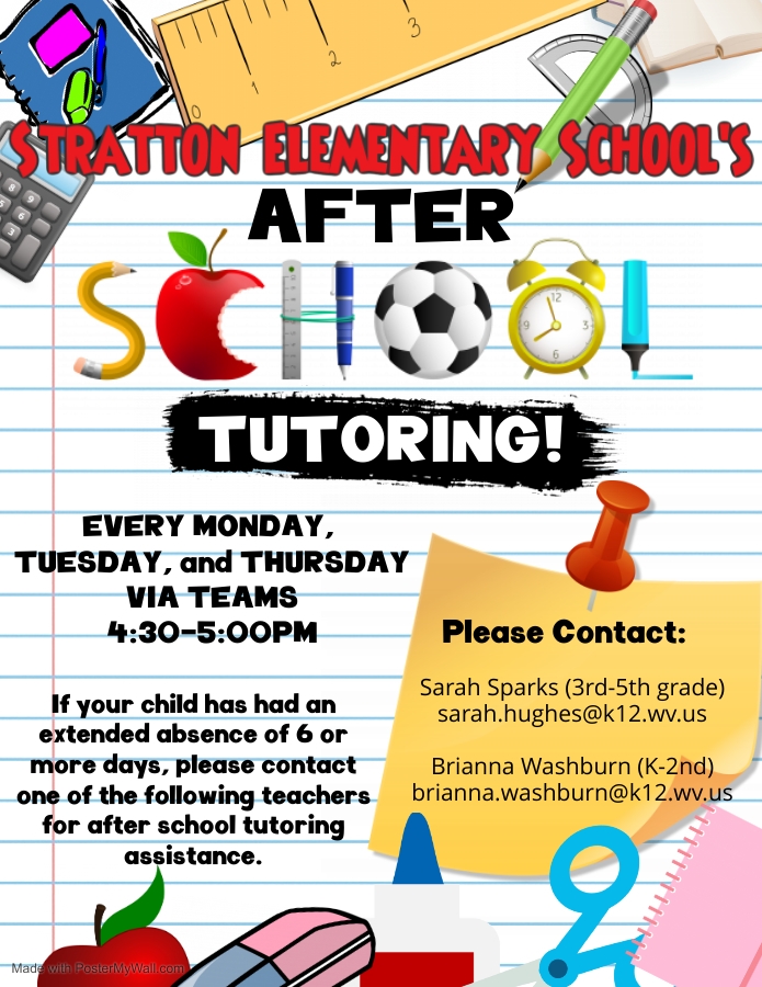 Tutoring Information | Stratton Elementary